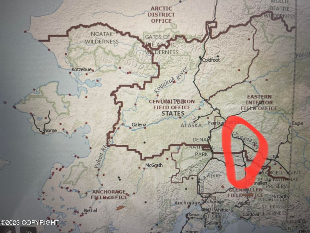 000 Caldwell, JRB BMB Gold Claims Road, Roosevelt District, Healy, AK ...